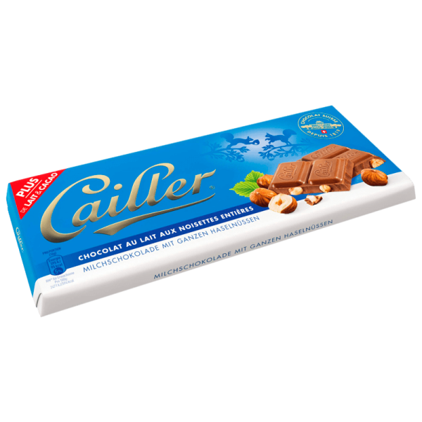 Chocolate Cailler Milk Hazelnut 100g