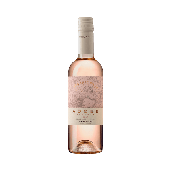 Vinho Adobe Reserva Rosé Orgânico 2022 375ml
