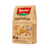 Biscoito Loacker Quadratini Cappuccino 110g